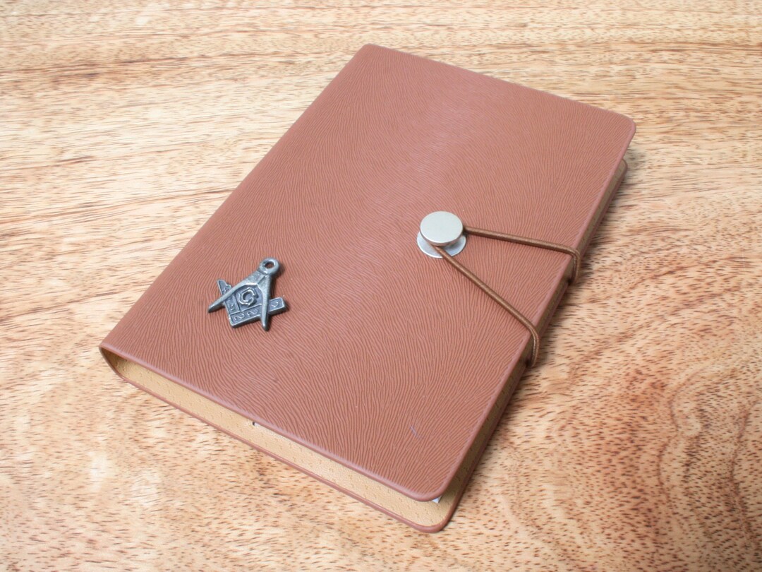 Masonic & Templar A6 Pocket Notebook Notepad Ideal Masonic Father's Day ...