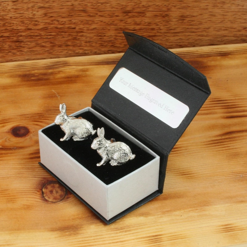 Pewter Rabbit - Etsy UK
