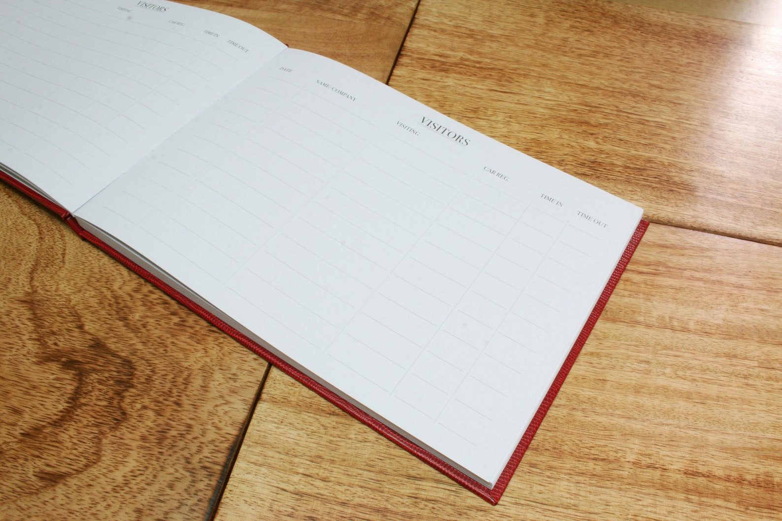 Clan Crests Visitor Book Company Check in Book Parking Book Guest Book ...