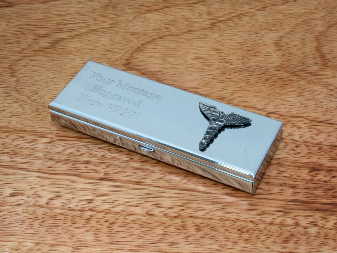 Greek Mythology 7 Day Pill Mint Trinket Box With Mirror Personalised ...