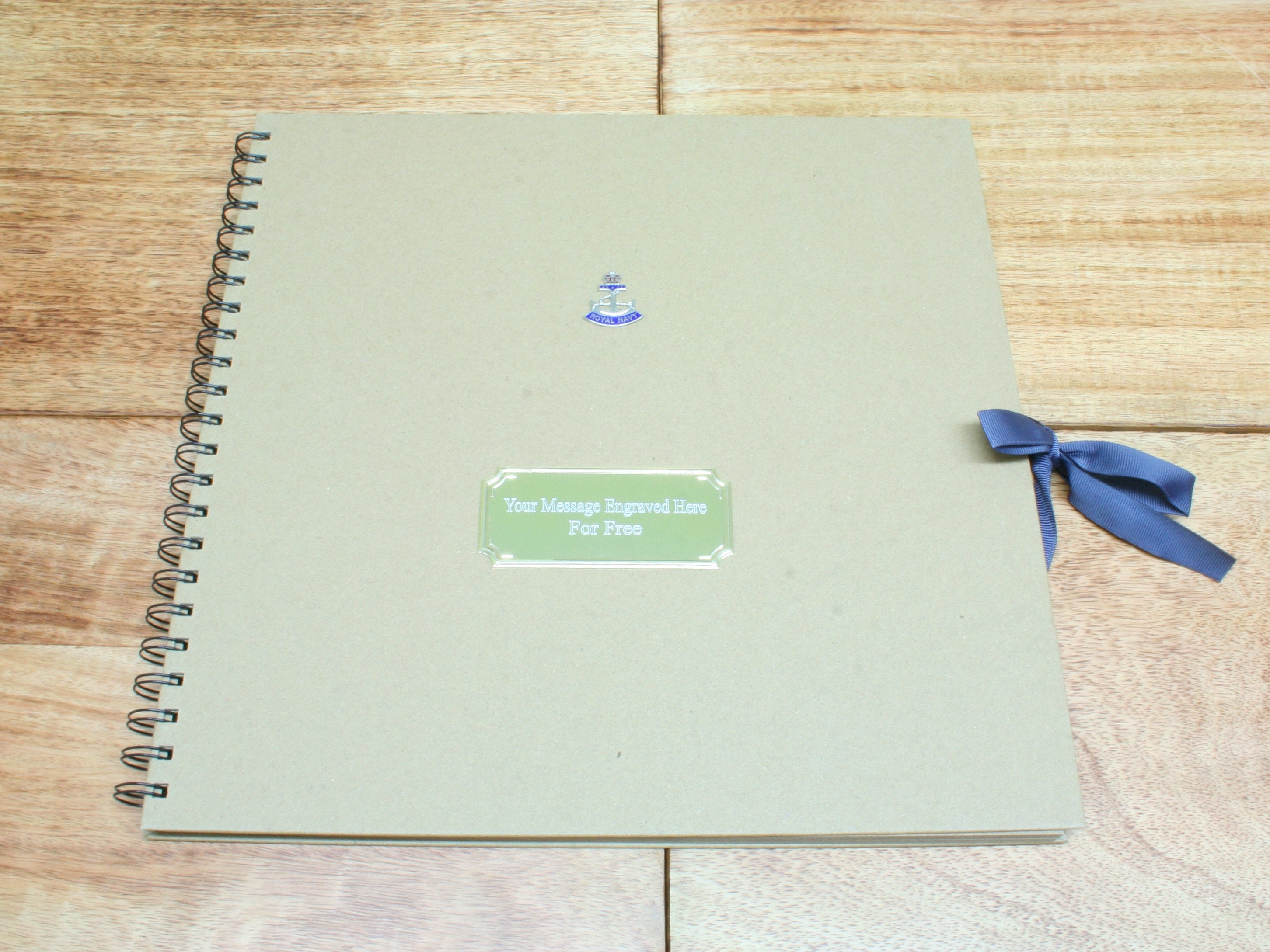 Royal Navy Regiments Scrapbook Photo Album 12" X 12" Wedding Journal ...