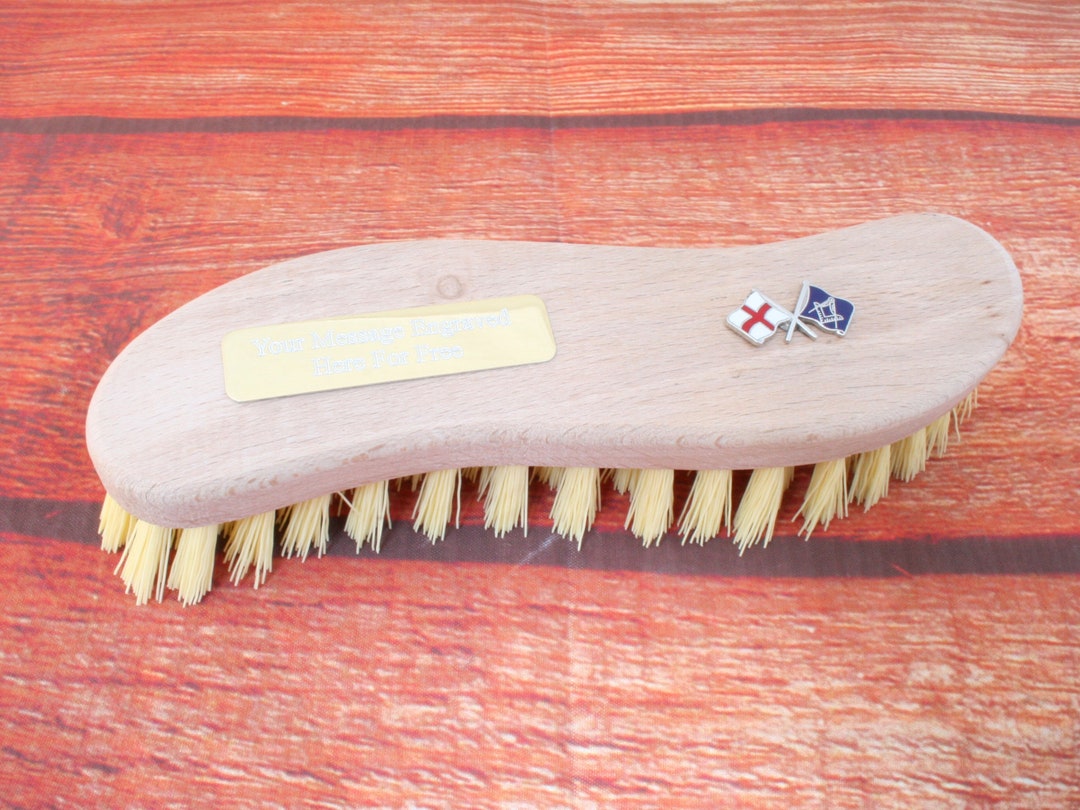 Masonic and Templar Wooden Hand Brush Cleaning Pet Brush Masonry ...
