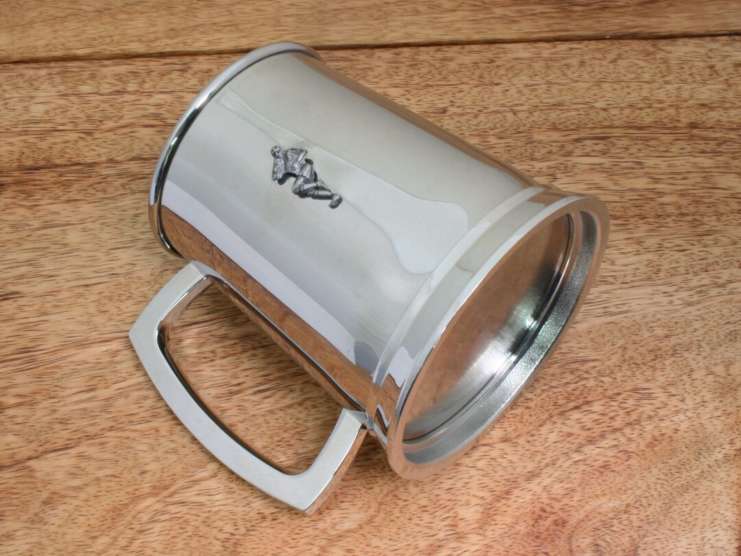 Traditional Sports Metal Tankard Drinking Mug Personalised Free ...