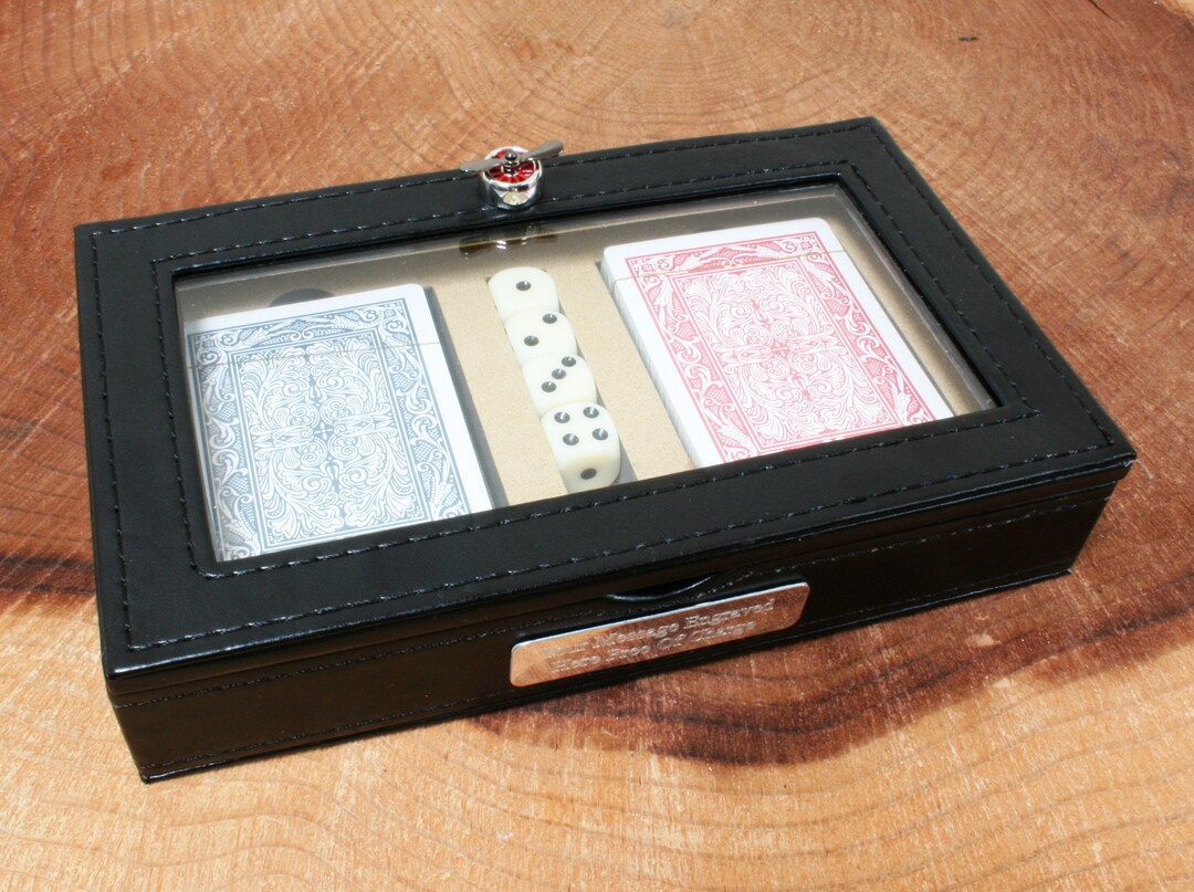 Aeroplane Aircraft Propeller Poker Cards & 5 Dice Set in Black - Etsy