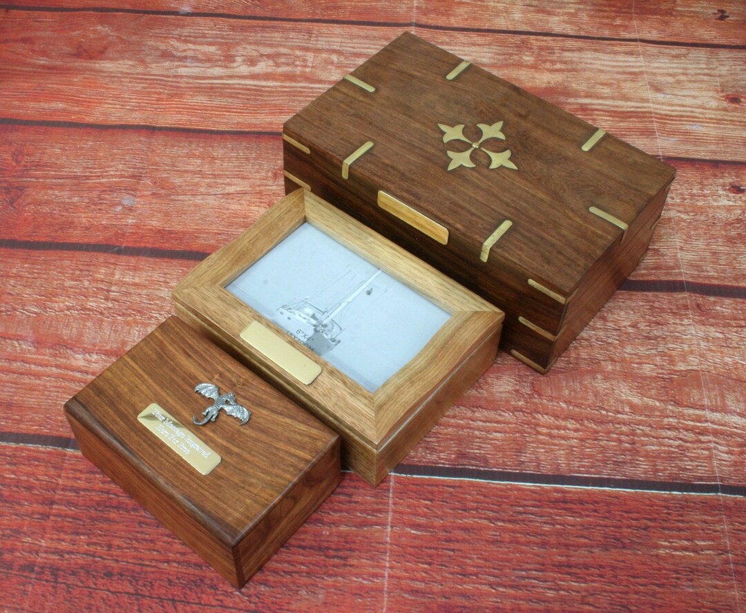 Mythology & Fantasy Wooden Jewellery Memory Keepsake Boxes With ...