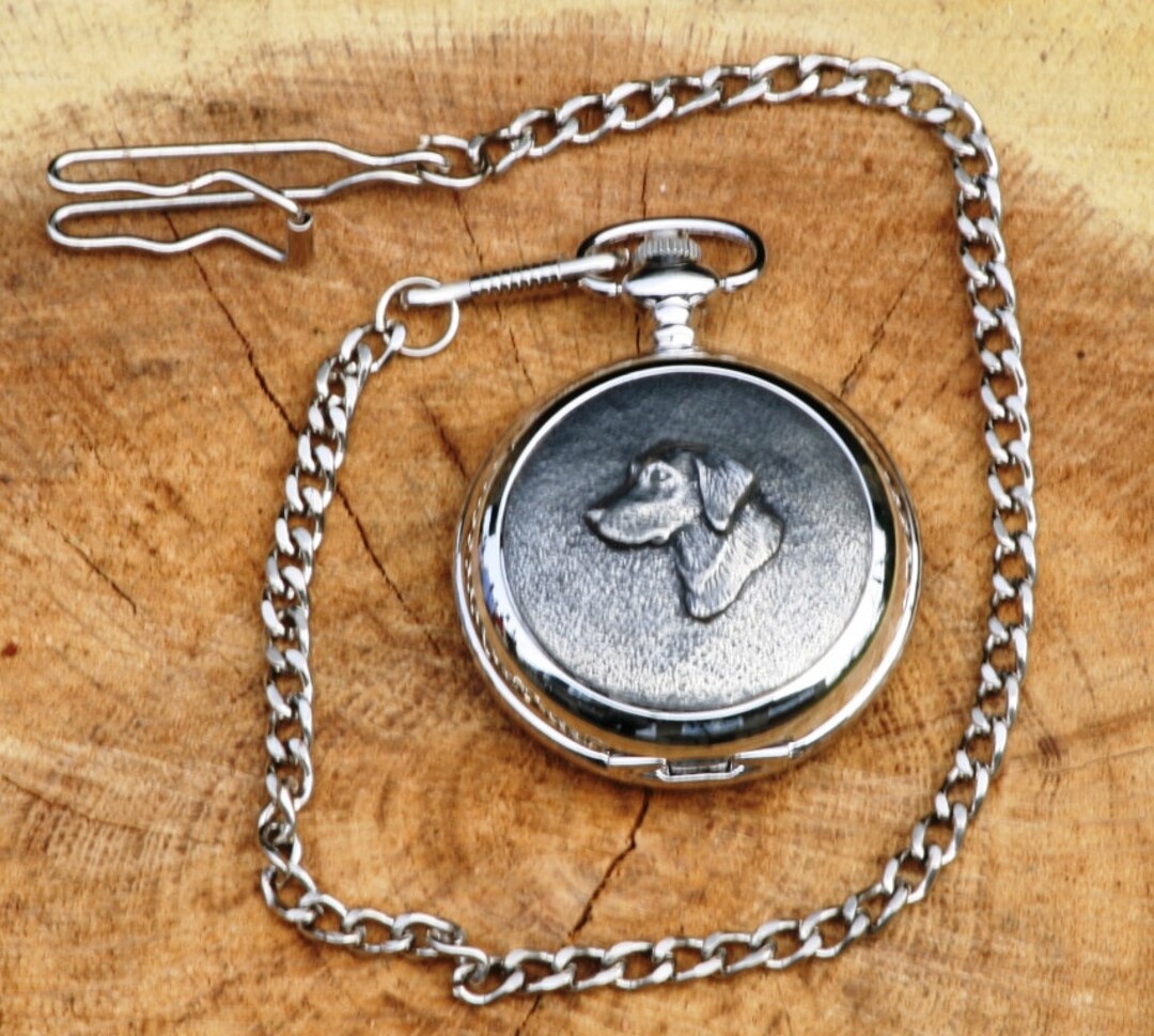 Labrador Retriever Pocket Watch Pewter Engraved Christmas Gift Pw - Etsy