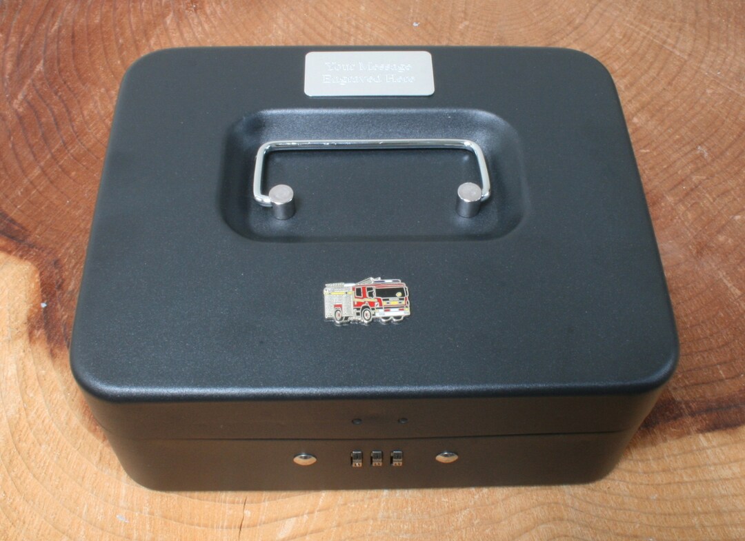 Emergency Services Money Box Combination Cash Float Safe Removable Tray ...