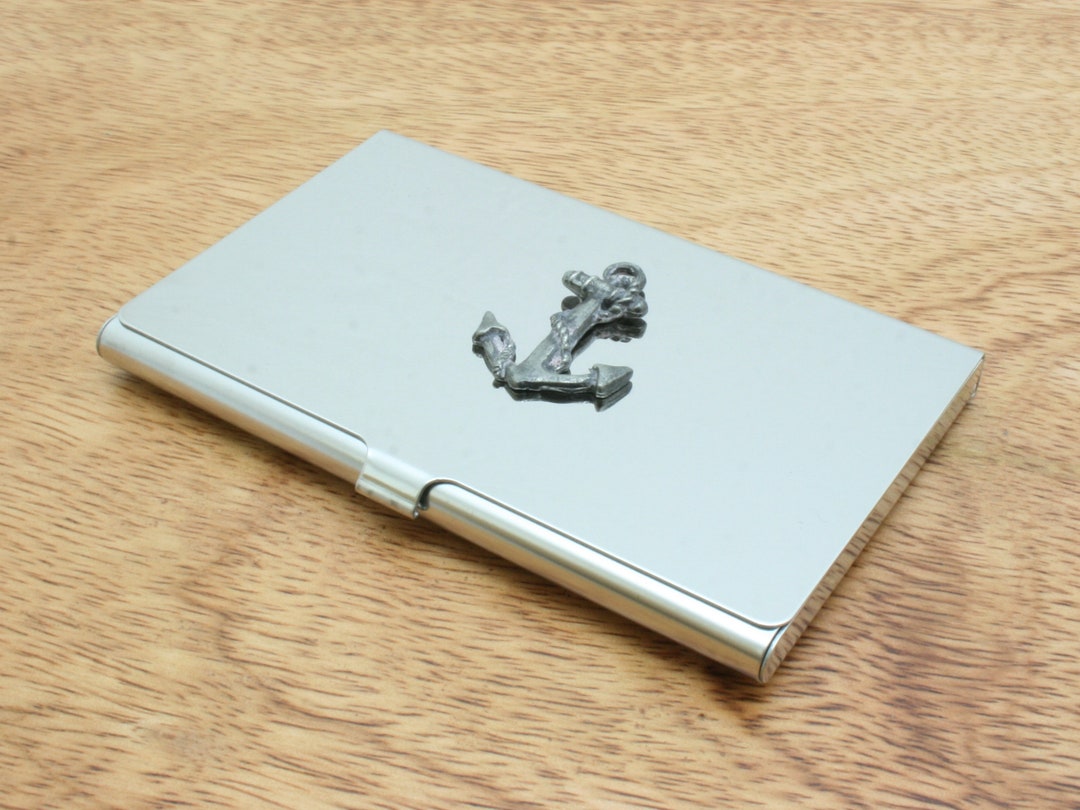 Pirates Metal Business Credit Card Holder With Personalised Free ...