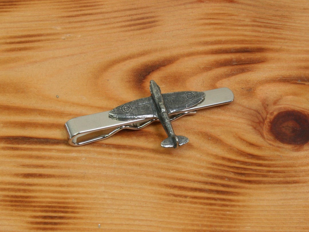 Airplanes Tie Clip Tack Slide UK Handmade Necktie Clip Birthday Gift ...