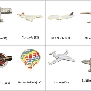 Airplanes Pill Mint Trinket Box With Mirror Square Aviation Jet Pilot ...