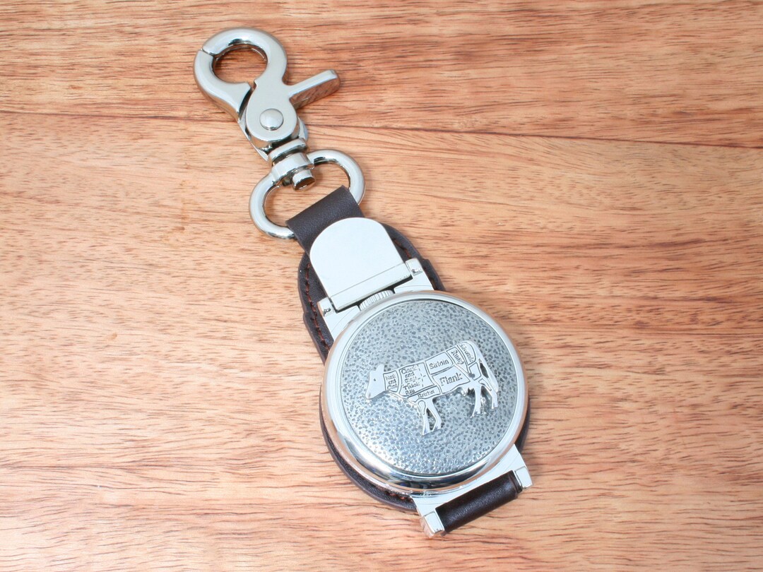 Butchers Animals Nurses Fob Watch Clip on Pocket Watch English Pewter ...