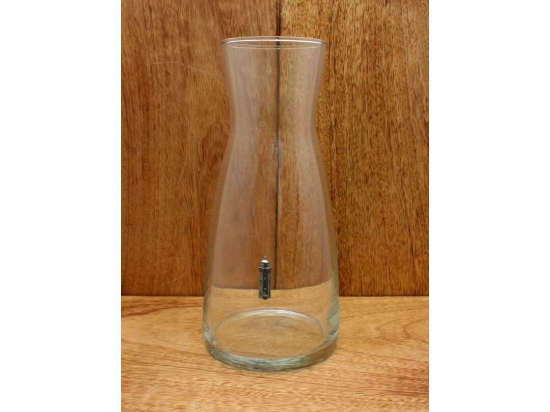 Beach Holiday Glass Carafe 1 Litre Wine or Water Decanter Ice Cream ...