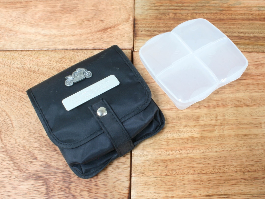 Racing Car and Motorbikes Travel Compartment Box Storage Pill Box Soft ...