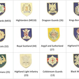 Scottish Regiments Cribbage Board Wooden Two Sizes Crib League ...