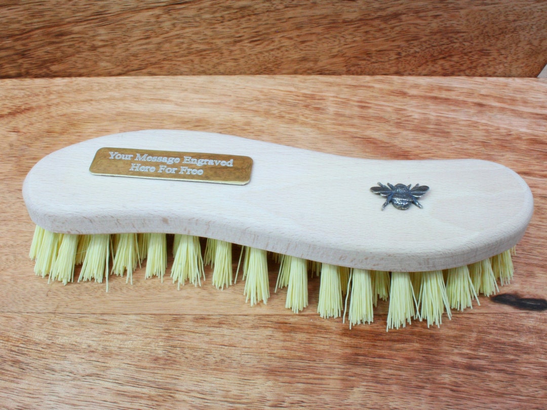 Insects & Bugs Wooden Hand Brush Cleaning Pet Brush Personalised Free ...