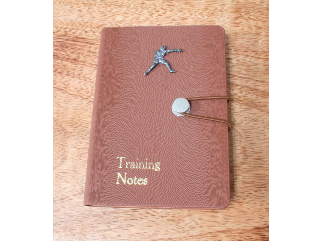 Boxing Training Notes Jotter Notebook Lined Notepad Student Exam Book ...