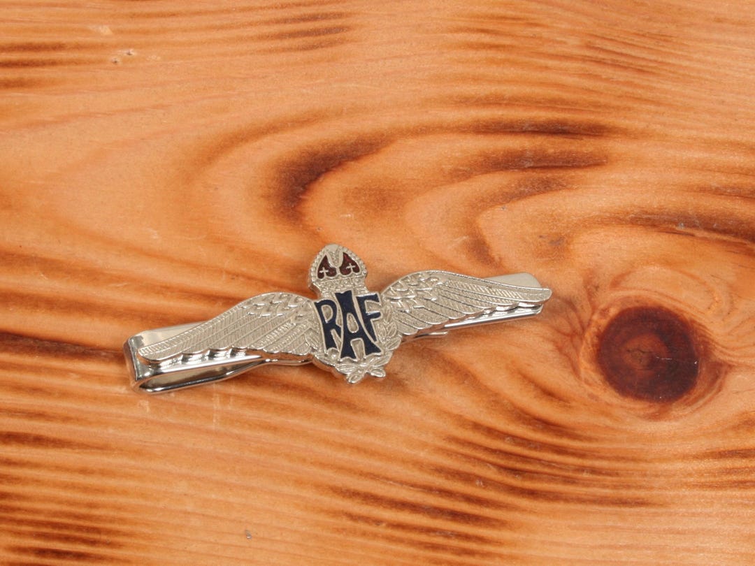 RAF Regiments Tie Clip Tack Slide UK Handmade Necktie Clip Birthday ...