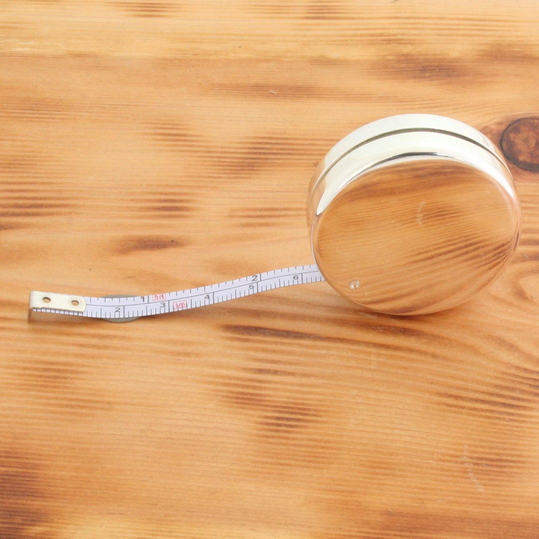 Personalised Silver Plated 1 Meter Tape Measure Free Engraving - Etsy