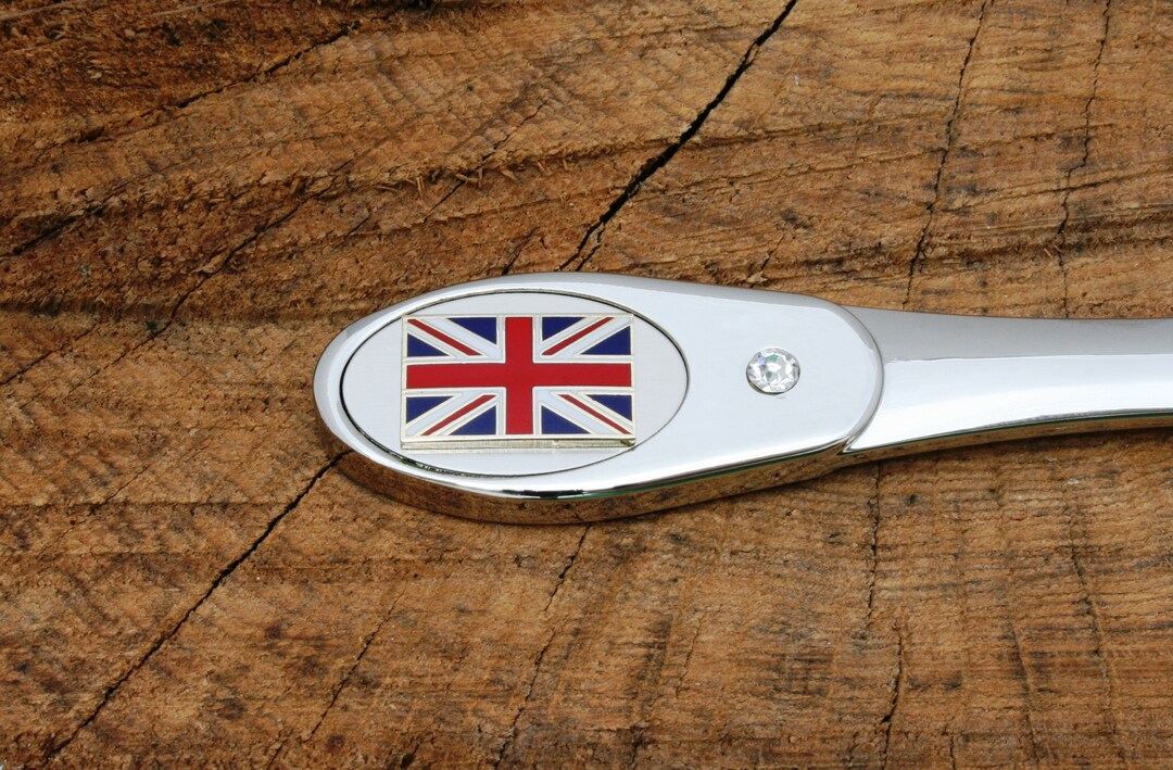 Union Jack Metal Letter Opener Birthday Gift Boxed Personalised Free ...