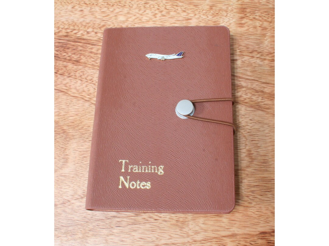 Boeing 747 Jet Pilot Training Notes Jotter Notebook Lined Notepad ...