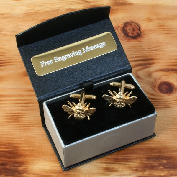 Bee Cufflinks - Etsy Canada