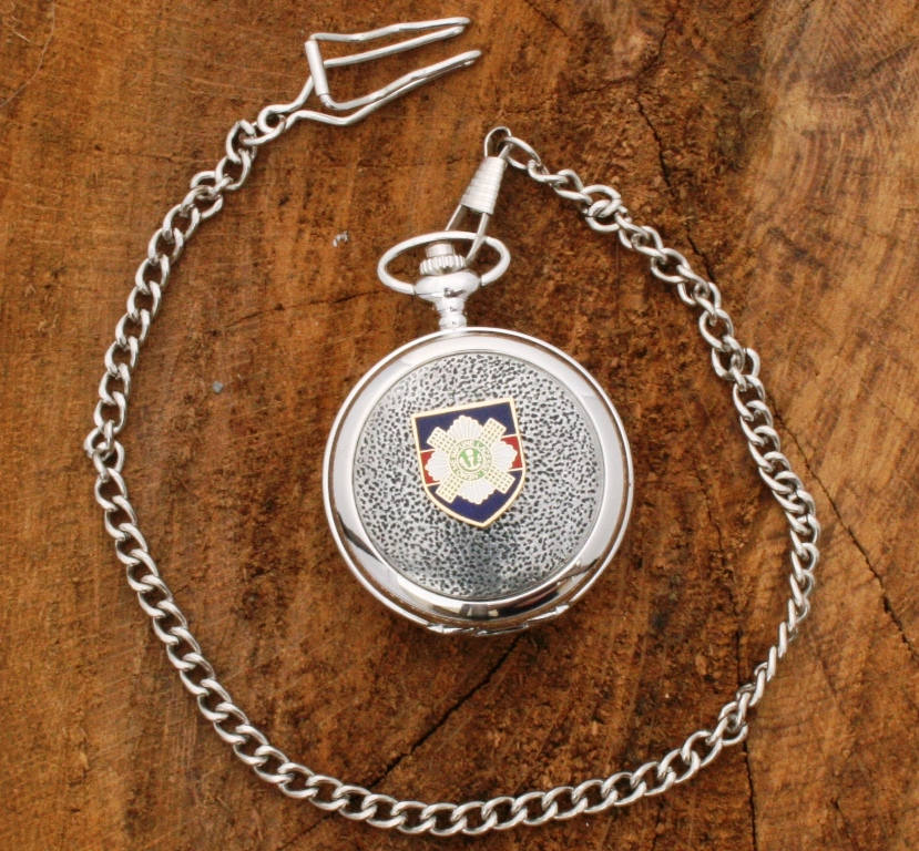 Scots Guards Shield Design Pocket Quartz Watch Pewter Free - Etsy UK