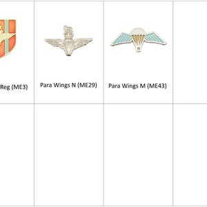 Parachute Regiment Cribbage Board Wooden Two Sizes Crib League ...