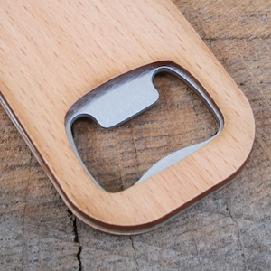 Clay Shooting Keyring Bottle Opener Wooden Stainless Steel Key Chain ...