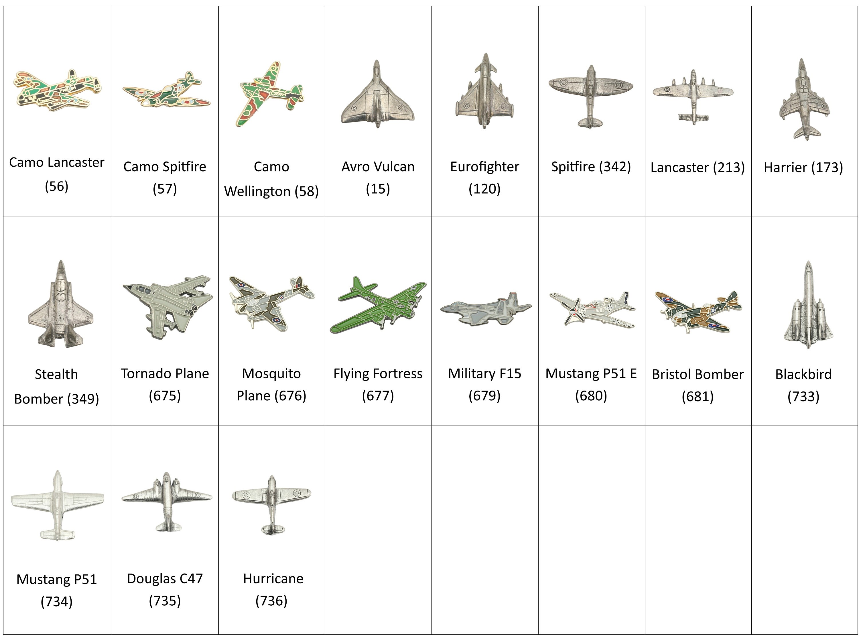 Military Planes Chess Set Squarel or Round Magnetic Board With Chess ...