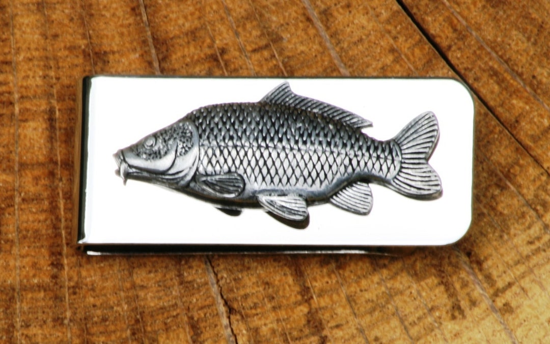 Common Carp Money Clip Mens Engraved Fishing Father's Day Gift 80 - Etsy