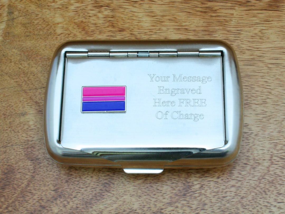 Pride Tobacco Tin Hand Rolling Cigarette Tin Free Engraving LGBT BLM ...