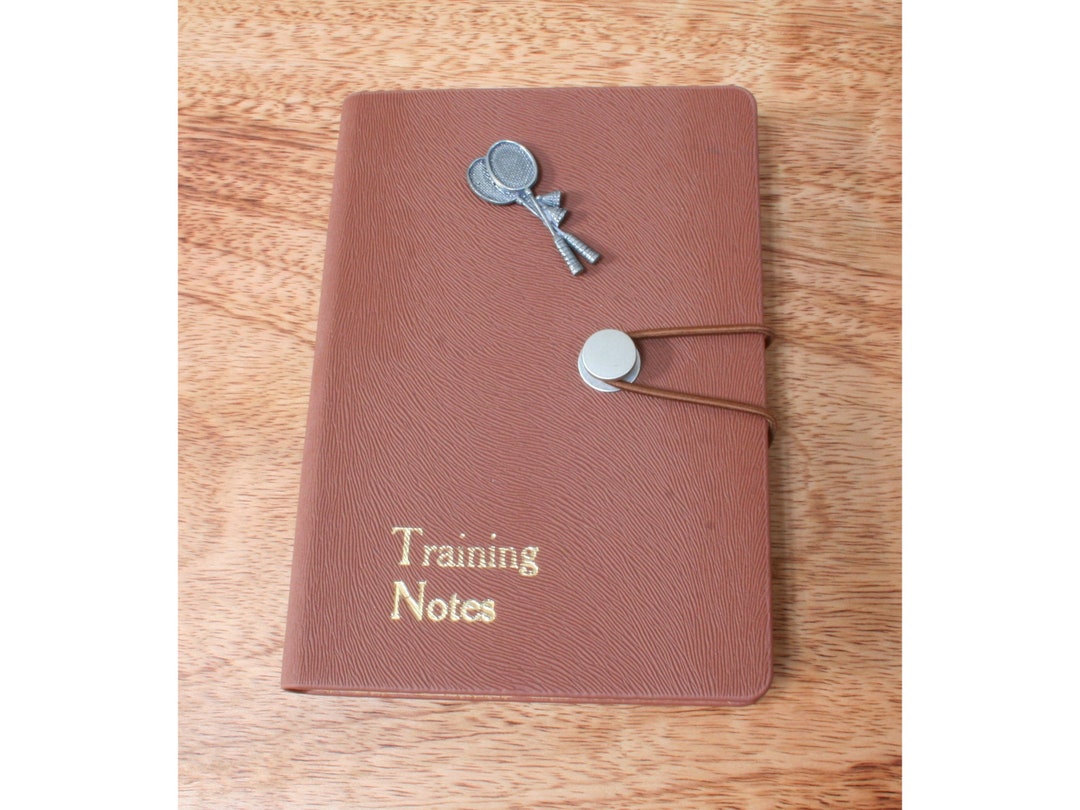 Badminton Training Notes Jotter Notebook Lined Notepad Student Exam ...