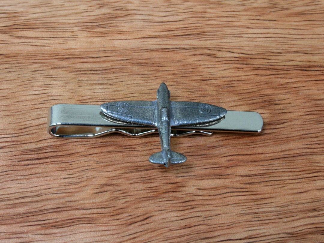 Airplanes Tie Clip Tack Slide UK Handmade Necktie Clip Gift Aviation ...