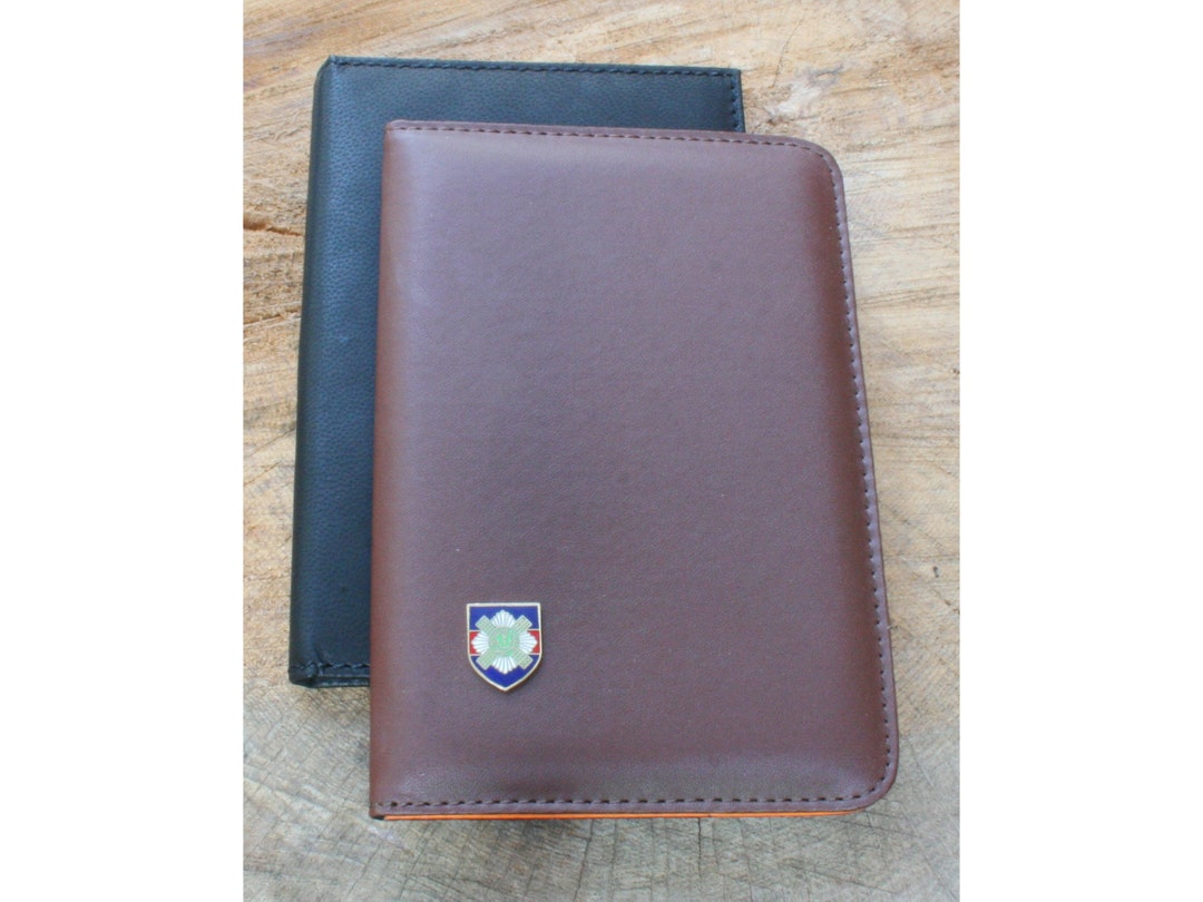 Scottish Regiments Hunting License Holder Shotgun Certificate Brown or ...