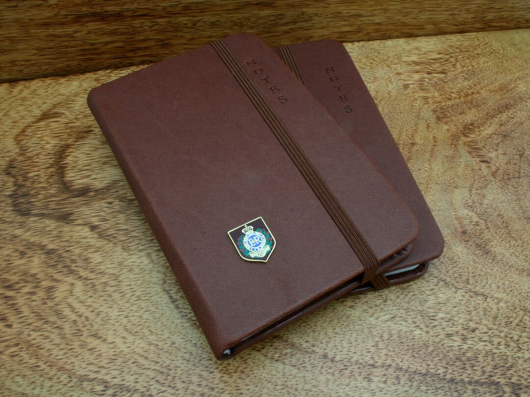 Royal Engineers Regiments Pair of A5 or A6 Notebooks Black, Brown, Grey ...