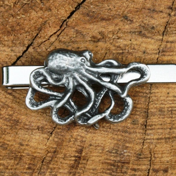 Octopus Tie Clip - Etsy
