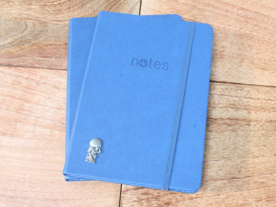 Greek Mythology Pair of A5 or A6 Notebooks Black, Brown, Grey or Blue ...