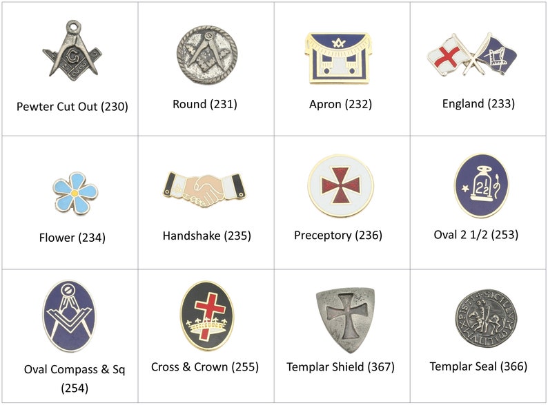 Masonic and Templar Cribbage Board Wooden Two Sizes Crib League ...