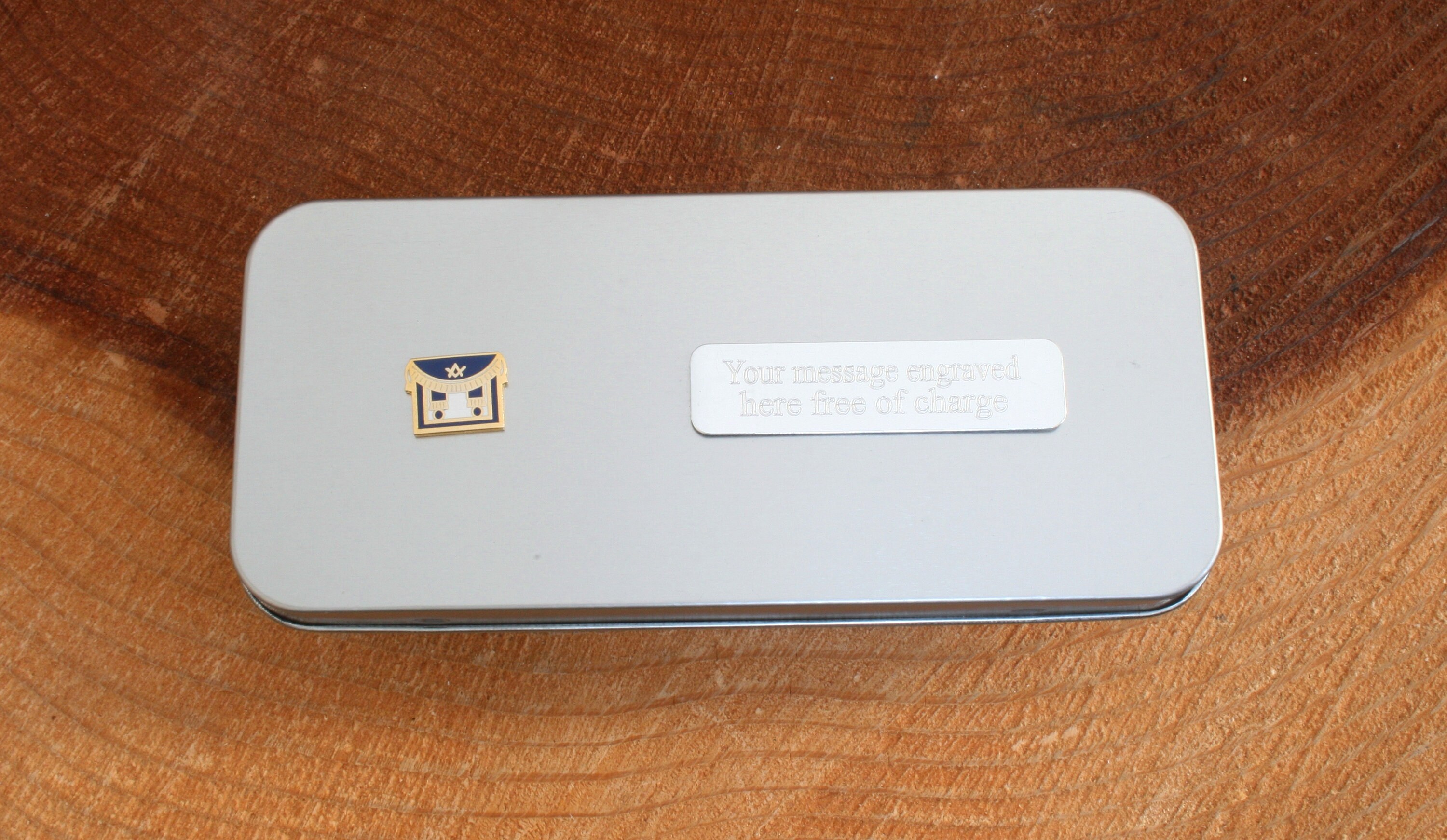 Ruler Set Squares Math Set 232 Masonic Apron Geometry Set in Tin ...