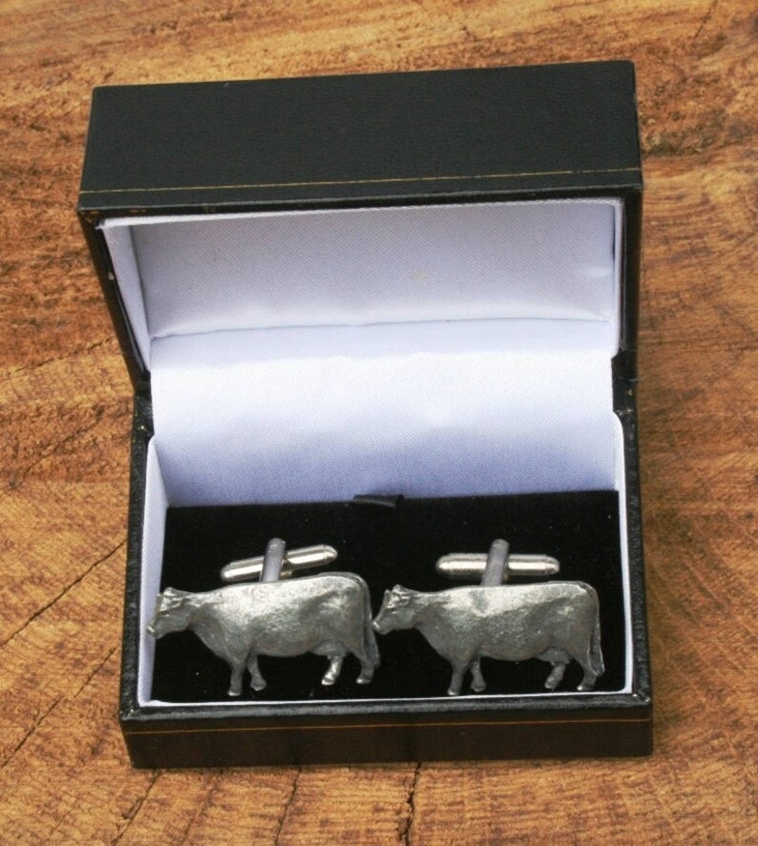Dairy Cow Cufflinks Pewter UK Handmade Milk Maid Mothers Day - Etsy