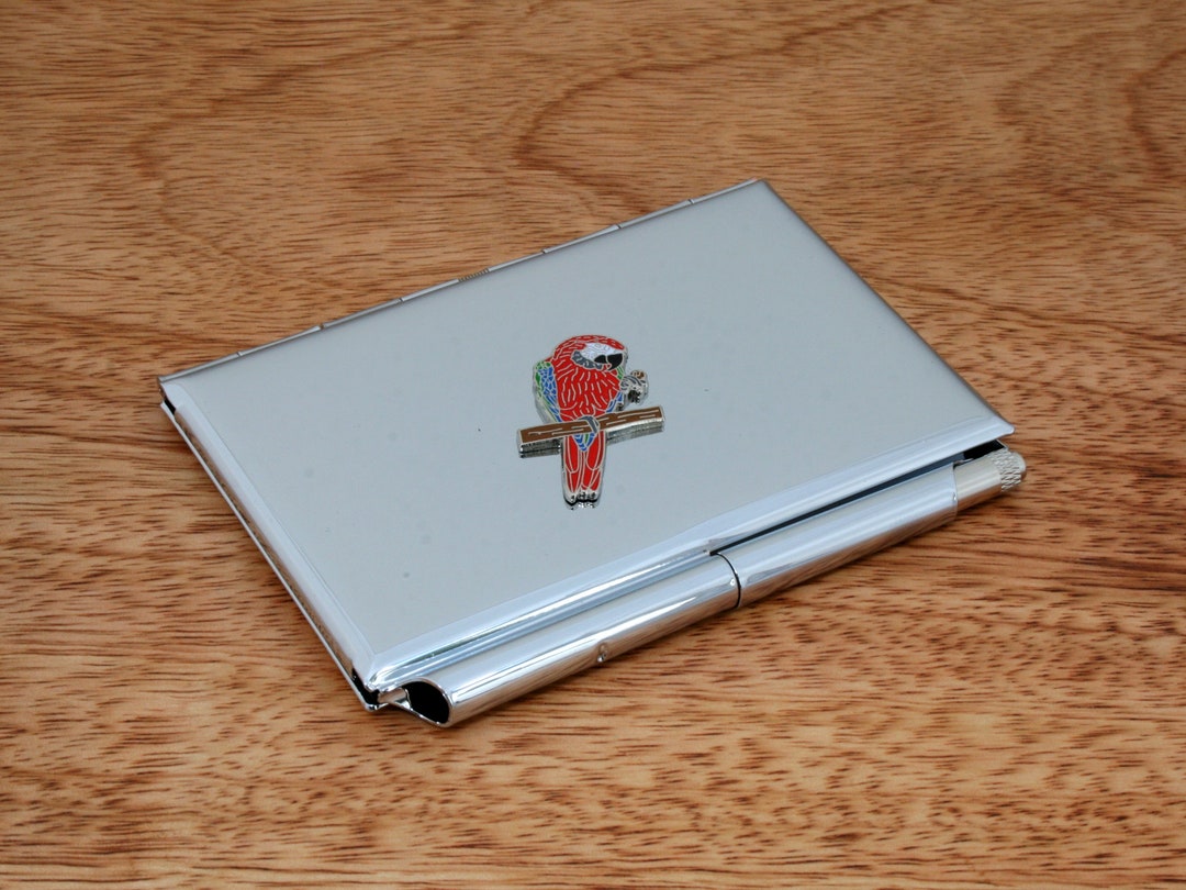 Pirates Metal Notepad Memo Card Holder With Personalised Free Engraving ...