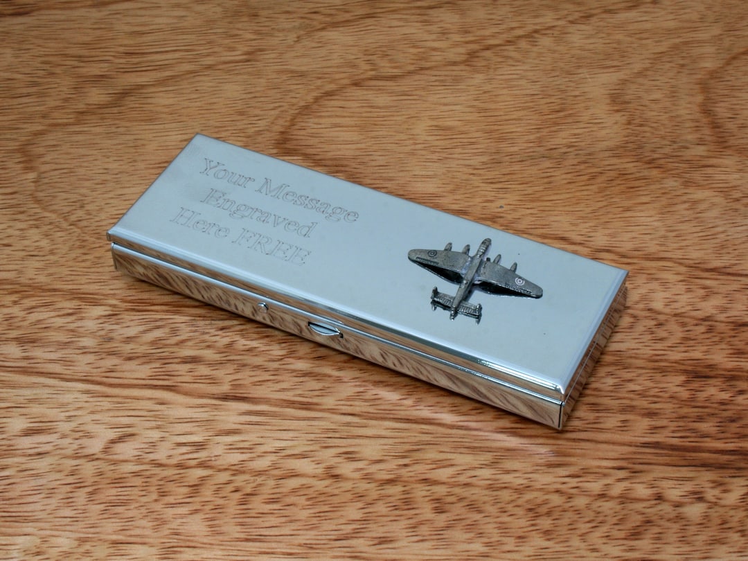 Military Planes 7 Day Pill Mint Trinket Box With Mirror Personalised ...