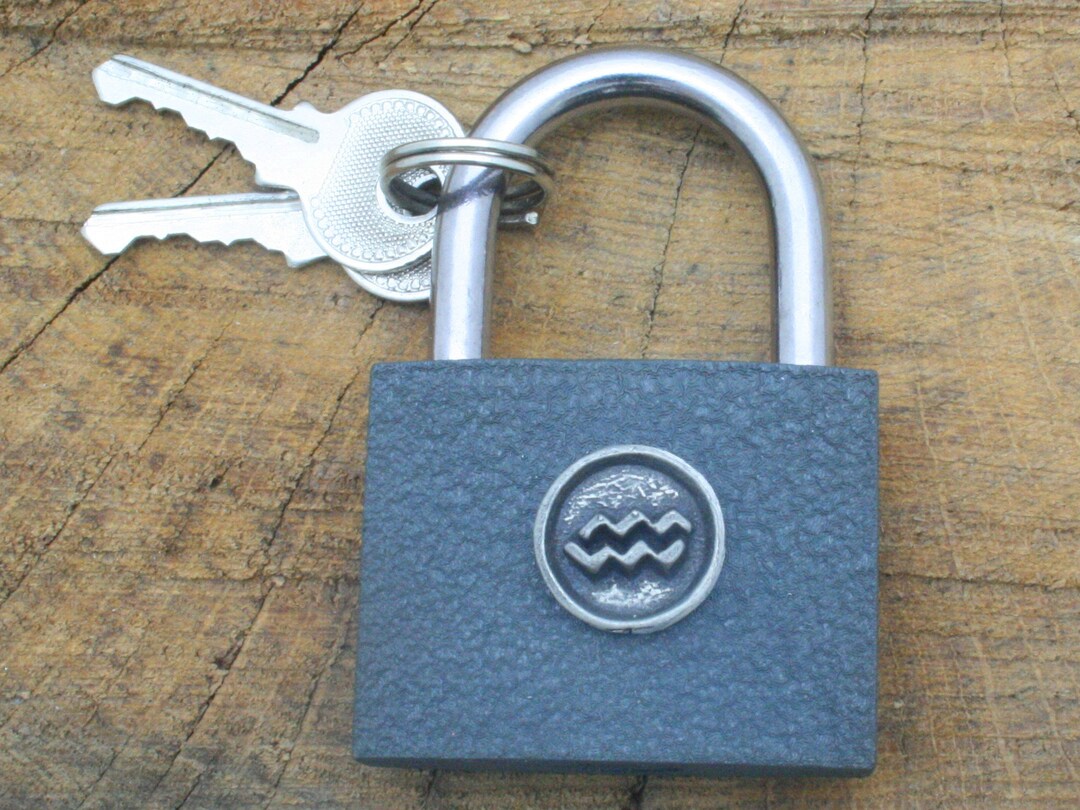 Star Signs Padlock Love Lock Wedding Anniversary Couple Bridge Unity ...