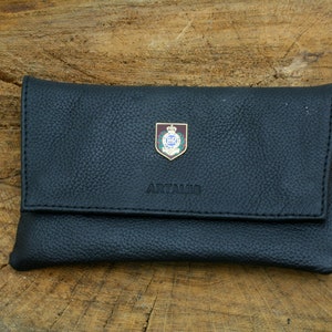 Royal Engineers Regiments Leather Tobacco Pouch Hand Rolling Tobacco ...