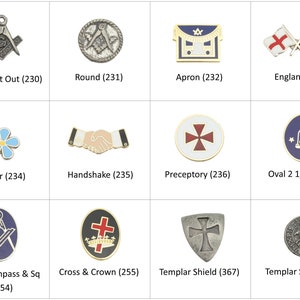 Masonic and Templar Chess Set Square, Octagonal or Round Magnetic Board ...
