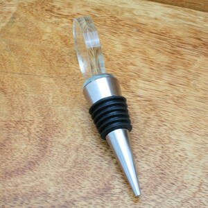 Helicopters & Rotors Wine Stopper Glass and Steel Whiskey Bottle ...
