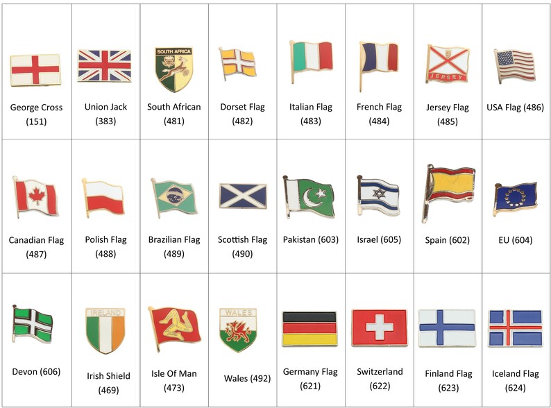 Flags of the World Whisky Tumblers Pair of Crystal Glasses Birthday ...