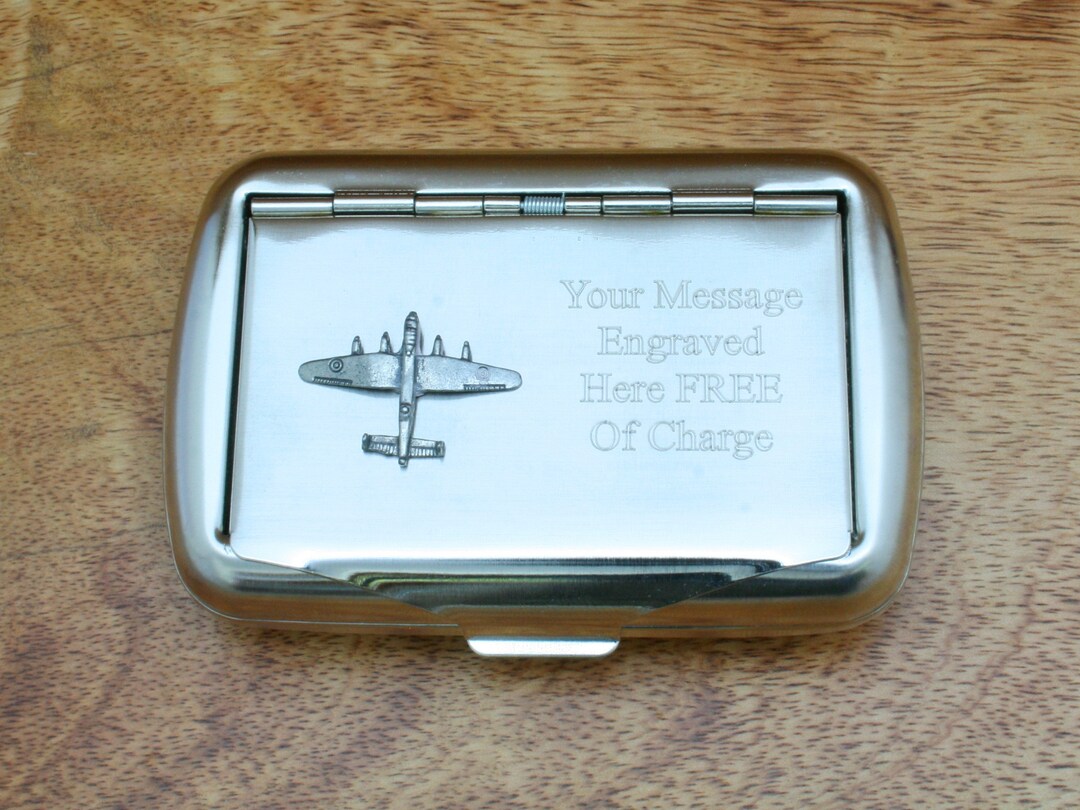 Airplanes Tobacco Tin Hand Rolling Cigarette Tin Personalised Free ...