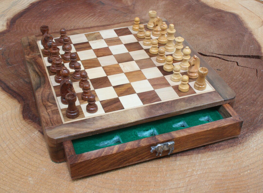 Dairy Cow Chess Set Square Magnetic Board With Chess Pieces - Etsy