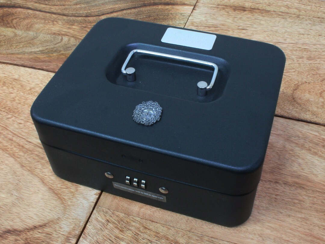 Greek Mythology Money Box Combination Cash Safe Removable Tray ...